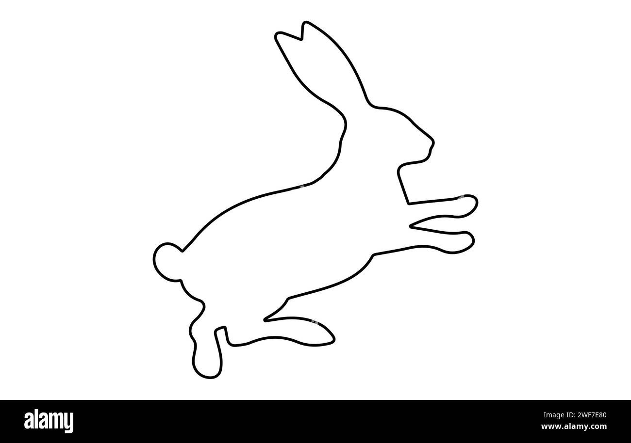 Easter bunny Black and White Stock Photos & Images - Alamy