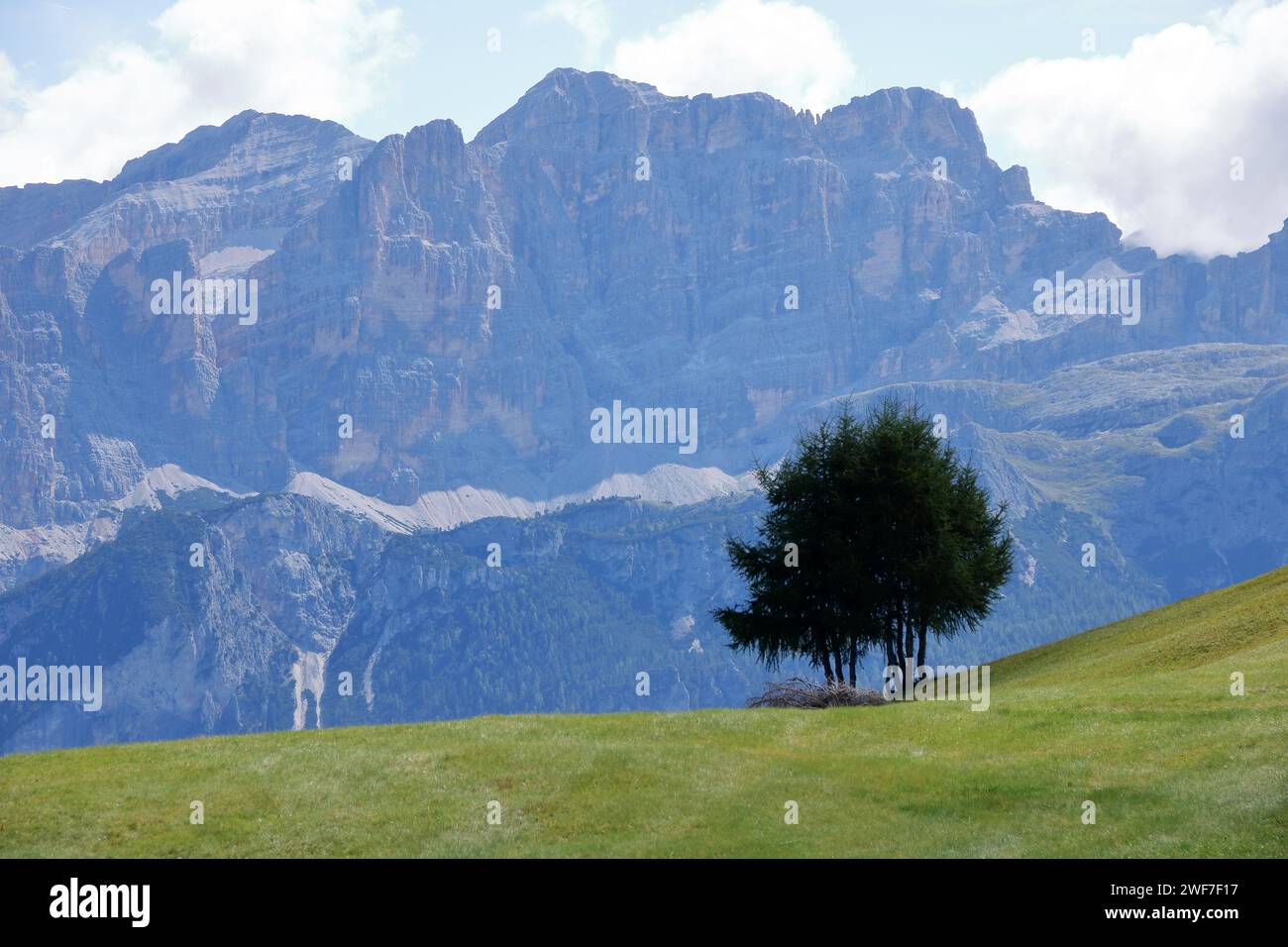 Dolomite's landscape in Alta Badia Stock Photo - Alamy