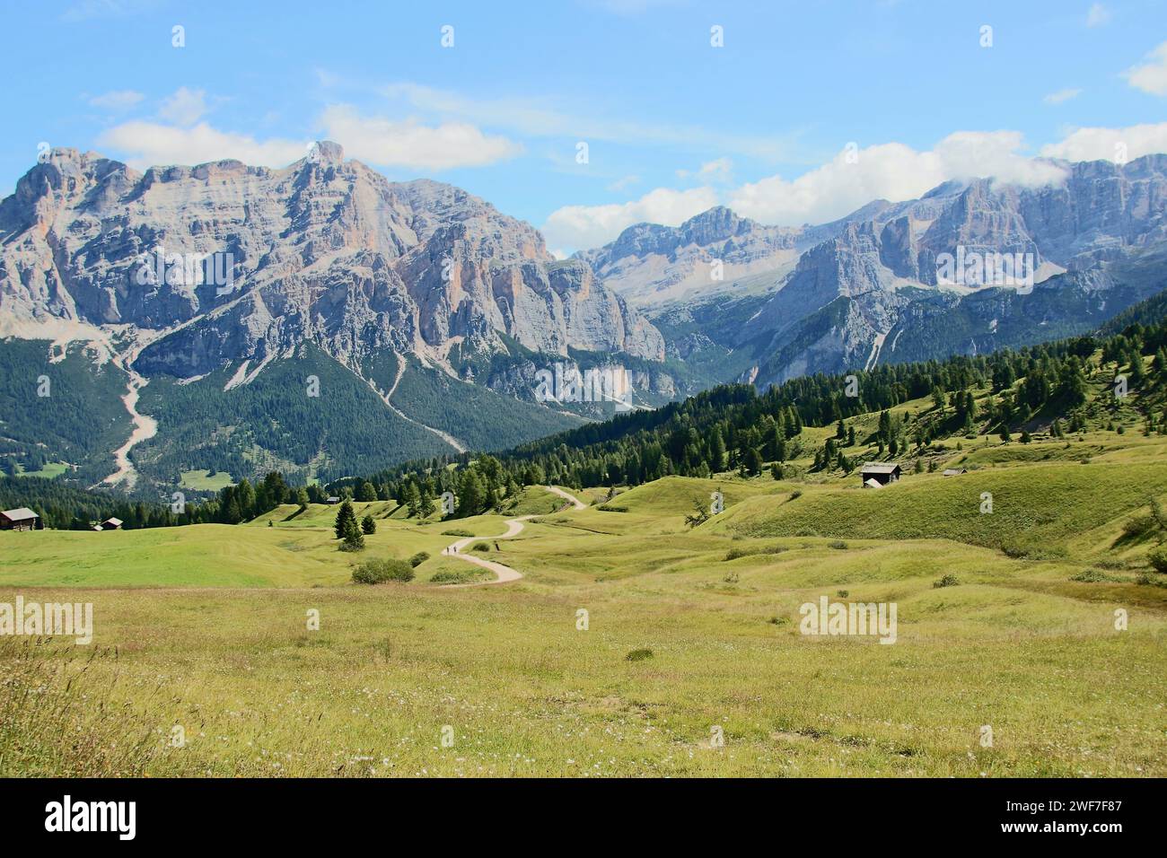 Dolomite's landscape in Alta Badia Stock Photo - Alamy