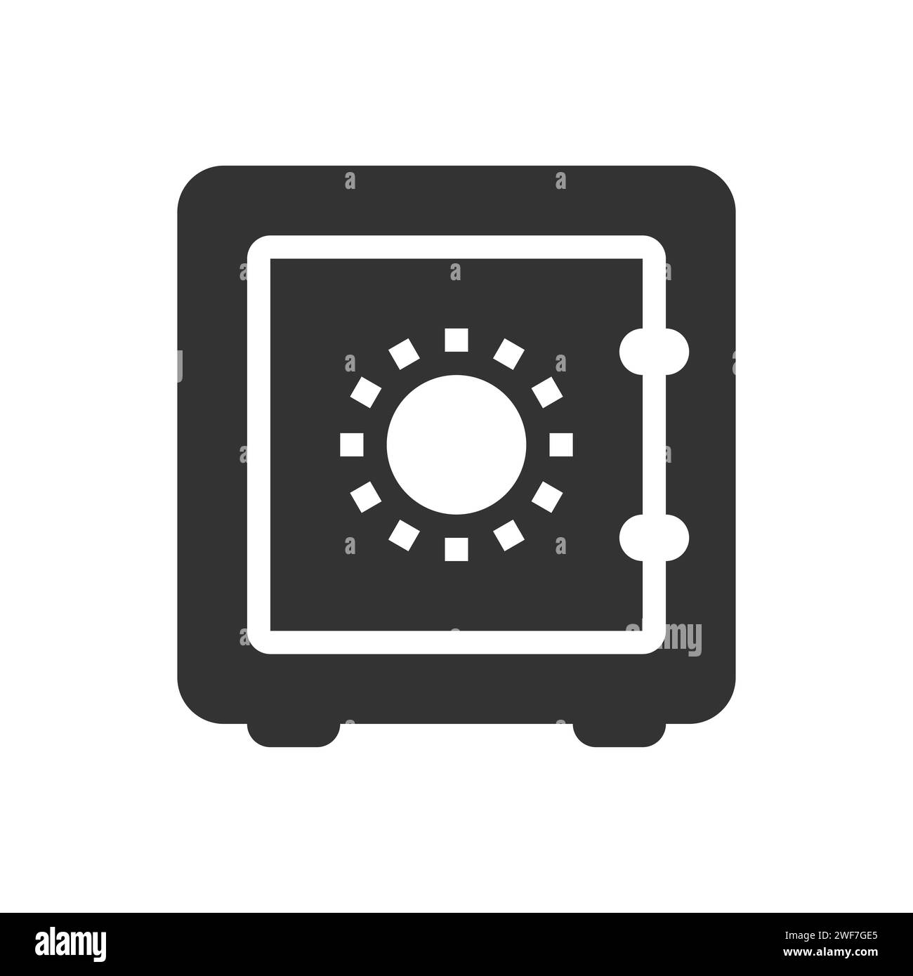 Secret icon vector filled Stock Vector Images - Alamy