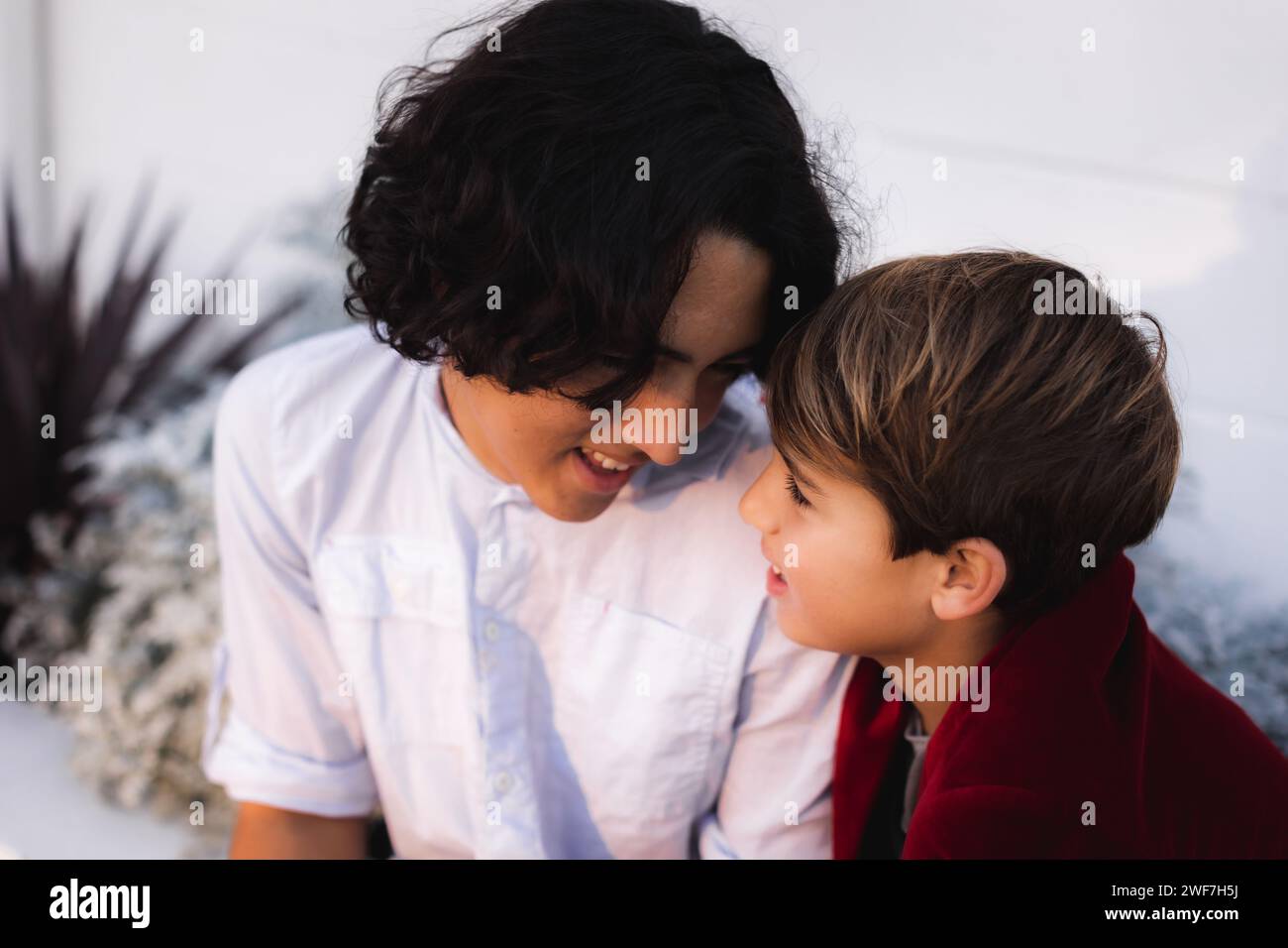 Brotherly love two young brothers hi-res stock photography and images ...