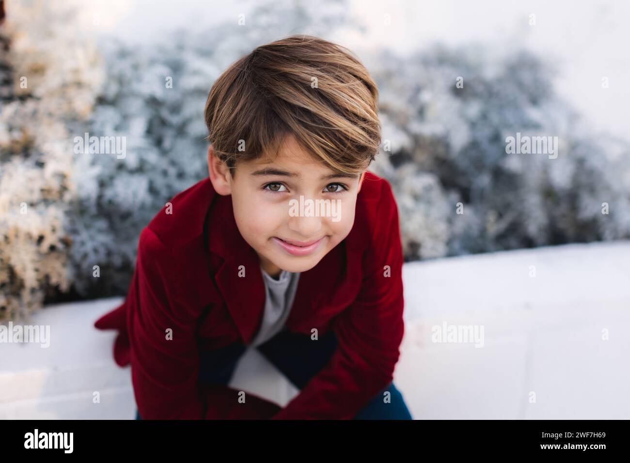 Child smiling for the camera Stock Photo - Alamy