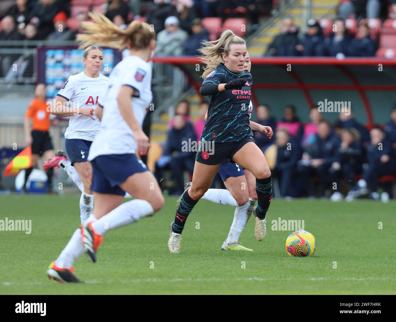 London England Lauren Hemp Of Manchester City Wfc In Action During