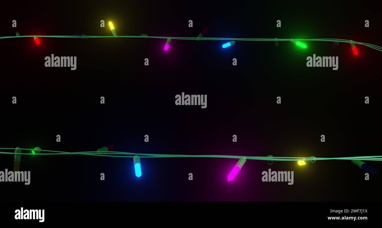 Flashing coloured lights hi-res stock photography and images - Alamy