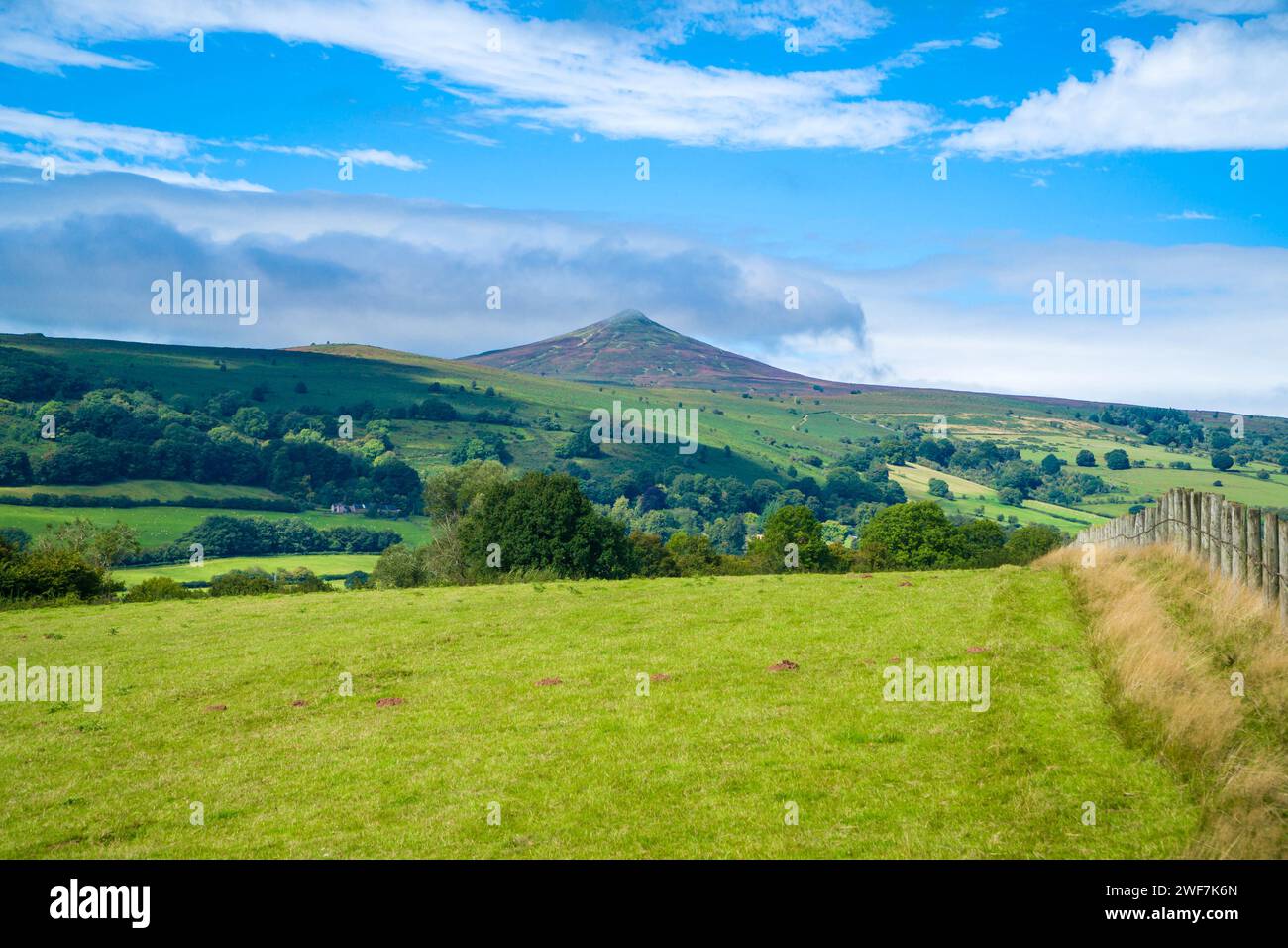 The Sugar Loaf forming part of the Black Mountains within the Brecon ...