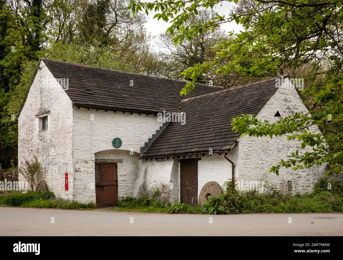 Wales, Glamorgan, Caerphilly, Pontllanfraith, Gelligroes, old Mill ...