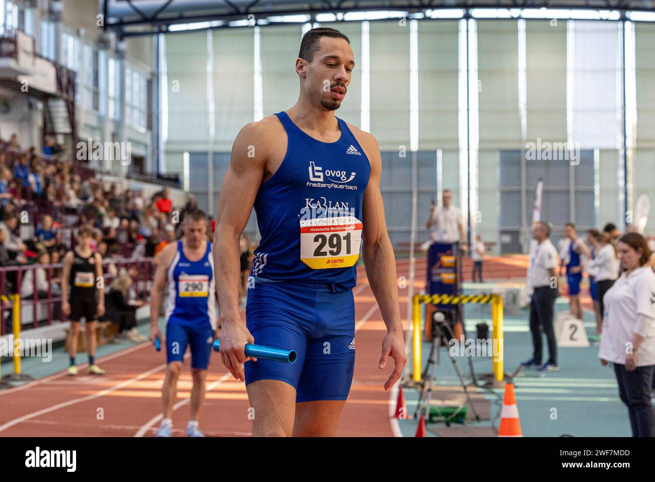 Frankfurt, Deutschland. 28th Jan, 2024. Steven Mueller (LG OVAG ...