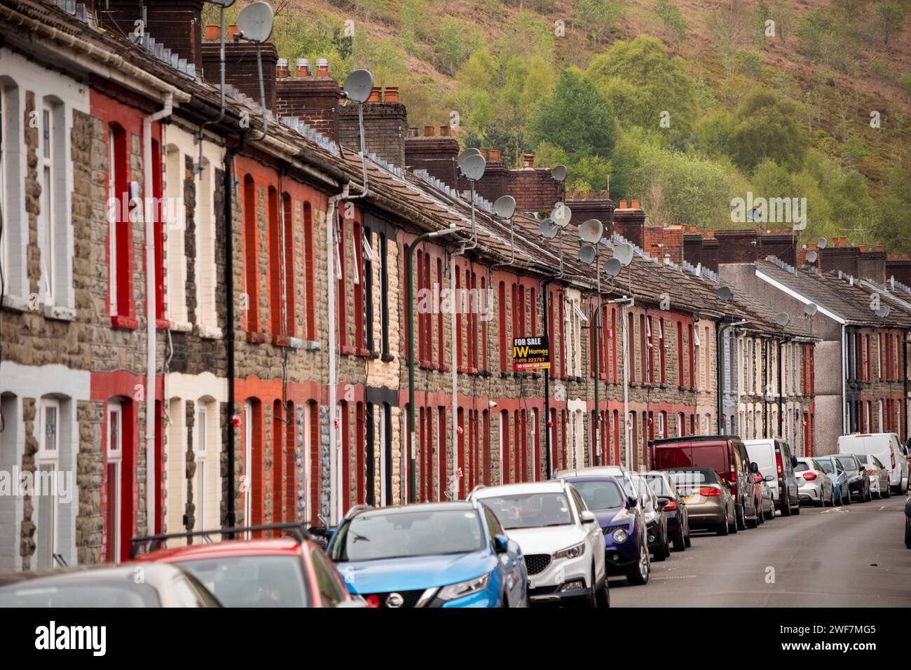 Coal miners houses hi-res stock photography and images - Alamy