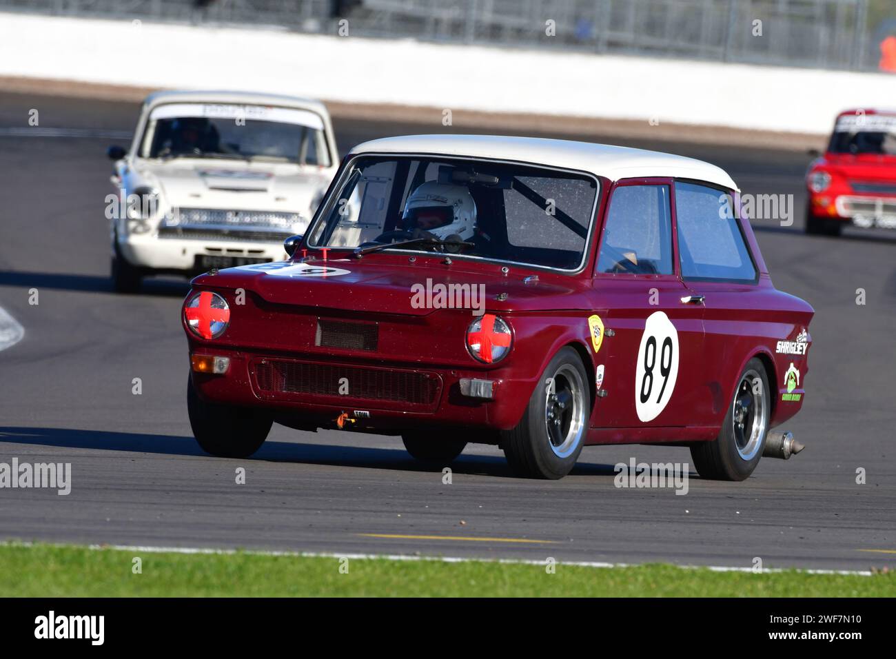 Adrian Oliver, Hillman Imp, HSCC Historic Touring Car Championship with ...