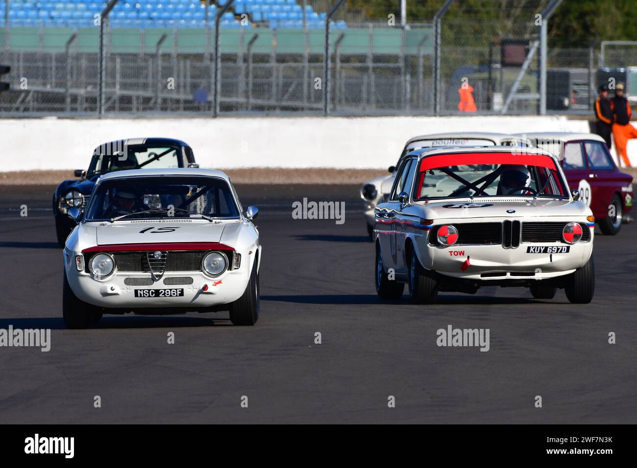 Lukas Halusa, Alfa Romeo GTA, Harry Barton, BMW 1800Ti, HSCC Historic ...