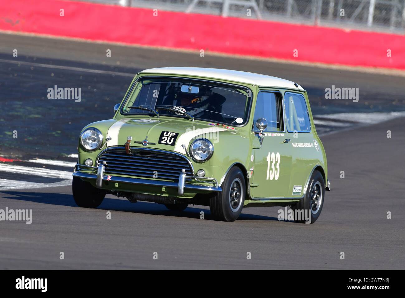 Giles Page, Austin Mini Cooper S, HSCC Historic Touring Car ...