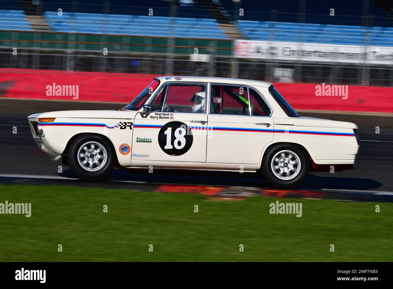 Harry Barton, BMW 1800Ti, HSCC Historic Touring Car Championship with ...