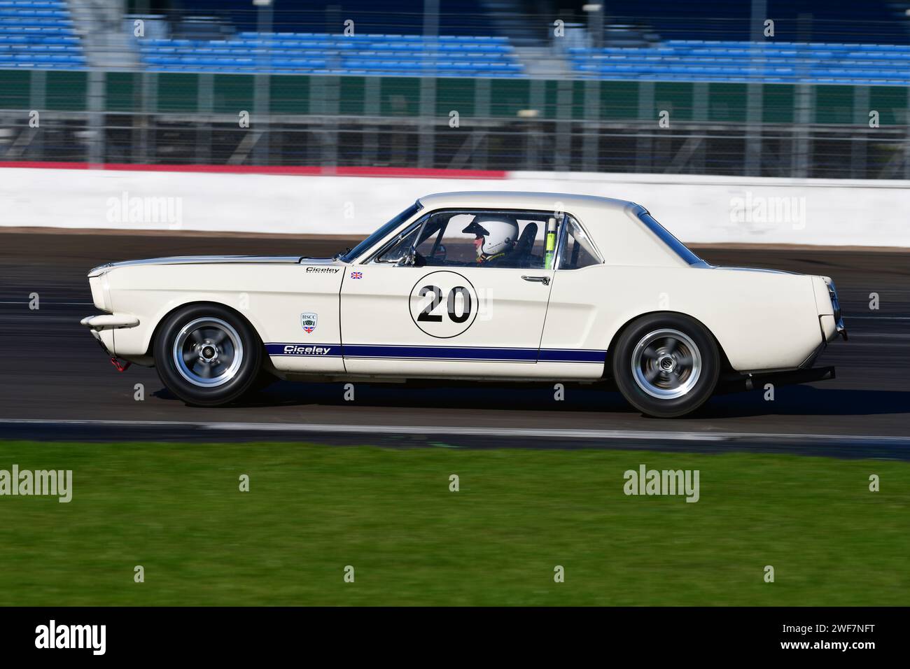 Russell Morgan, Ford Mustang, HSCC Historic Touring Car Championship ...