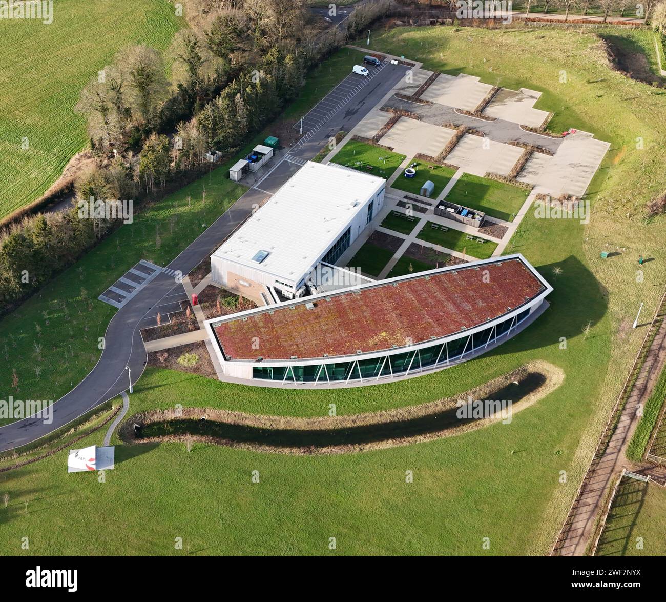 Factory aerial uk hi-res stock photography and images - Alamy
