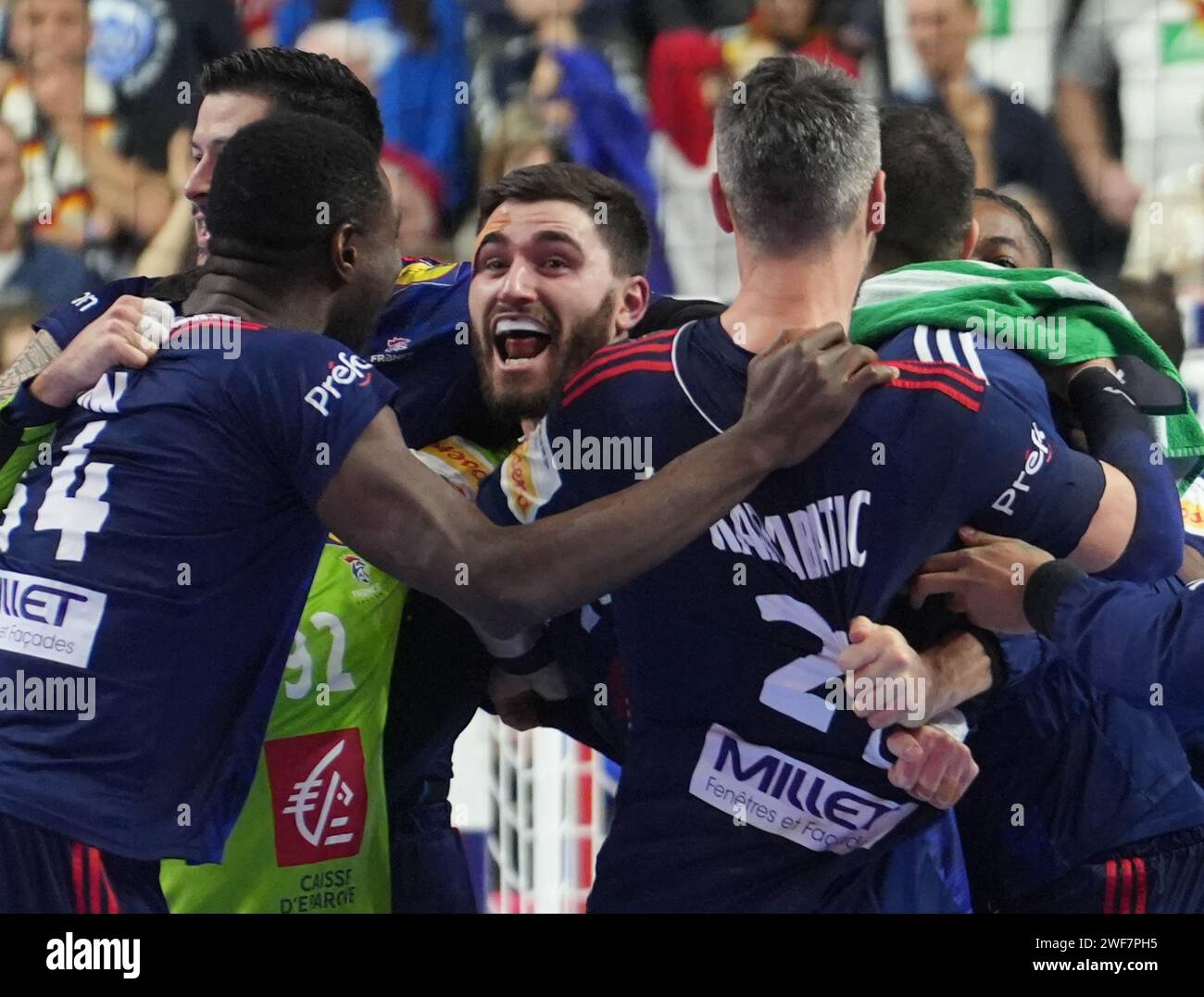 Cologne, Germany. 28th Jan, 2024. Ludovic Fabregas of France during the ...