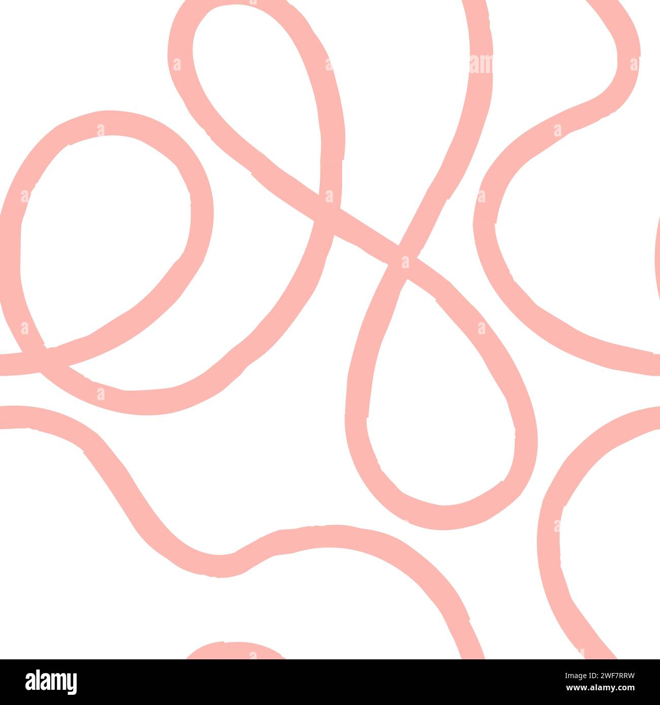 seamless pattern with Brush, marker chalk crayon drawn bold doodle ...