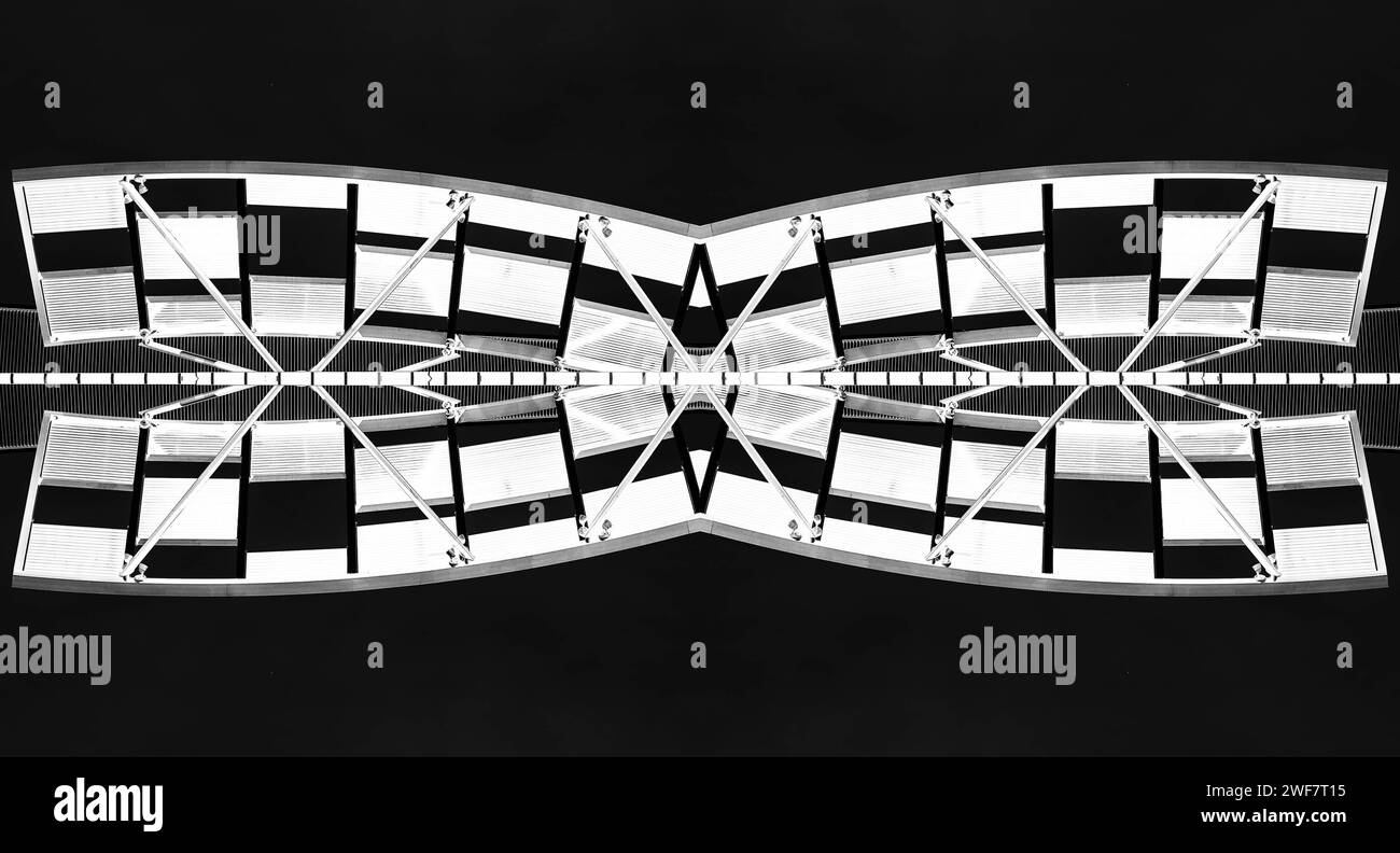 Distorted structure Black and White Stock Photos & Images - Alamy