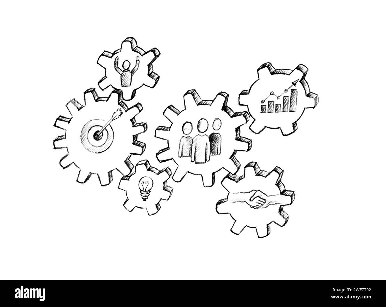 Combination of form Black and White Stock Photos & Images - Alamy