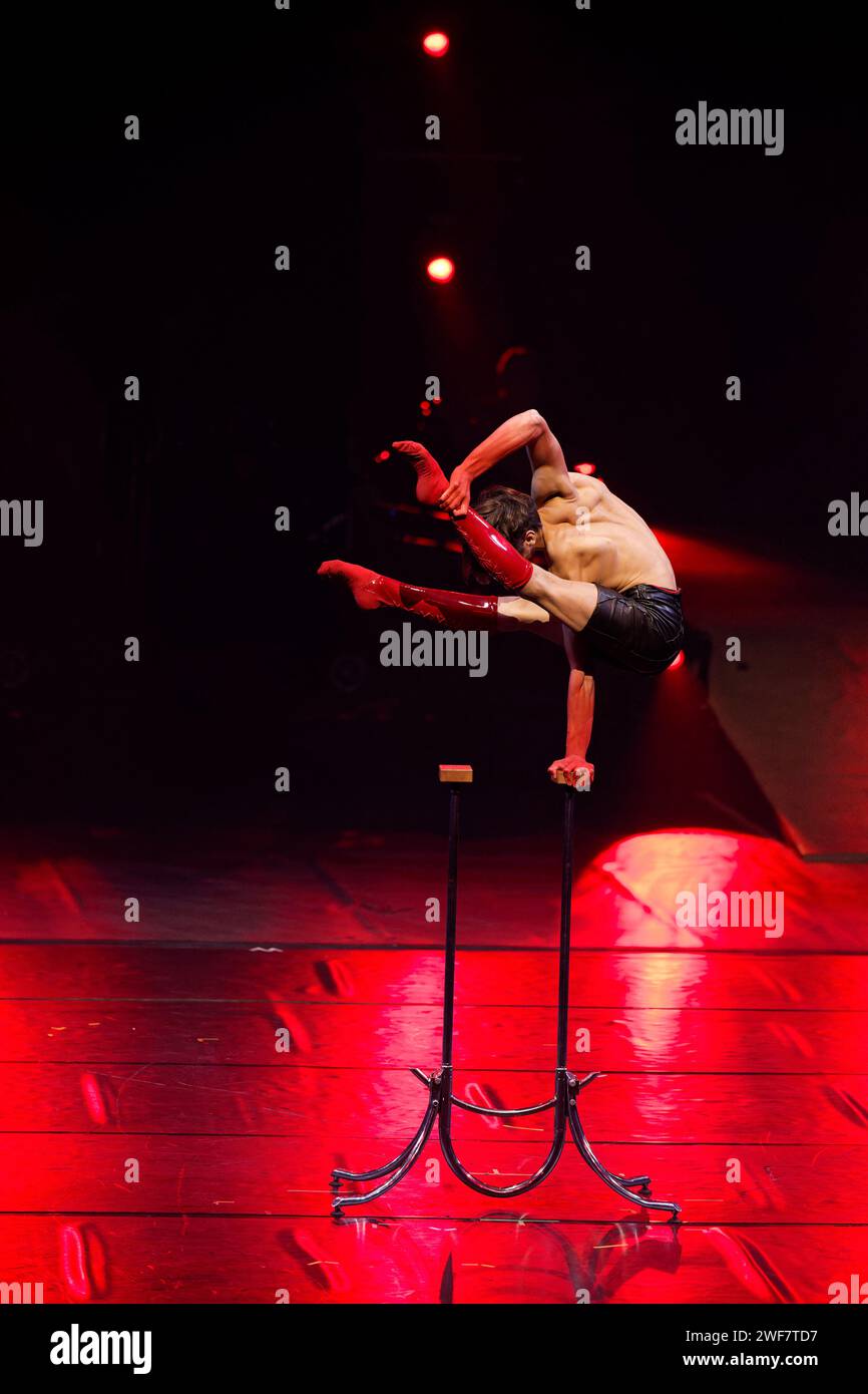 Anton Manaharov, handstand, Ukraine, competing during the 43rd ...