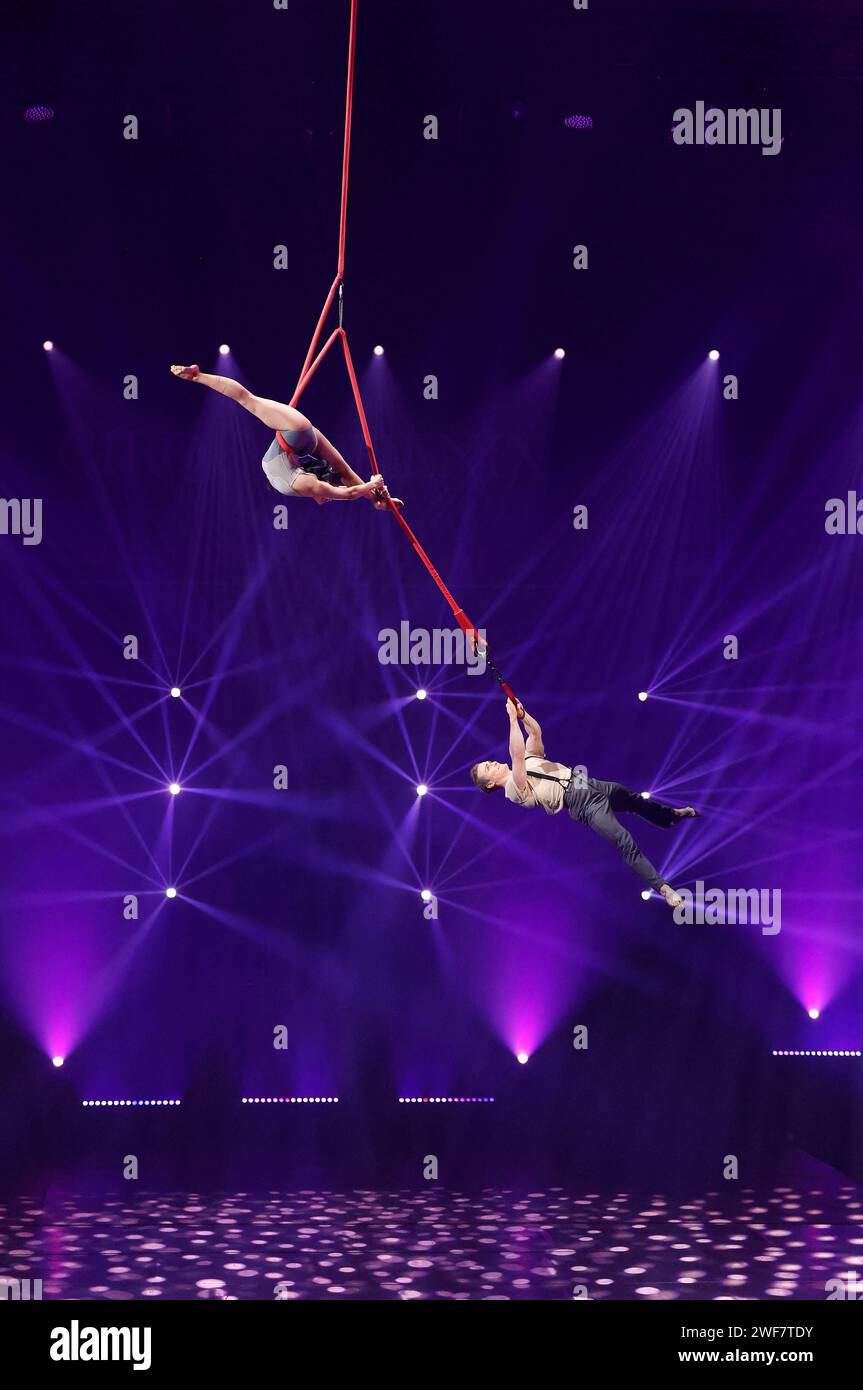 The Ginger Rope, vertical rope, USA, competing during the 43rd ...