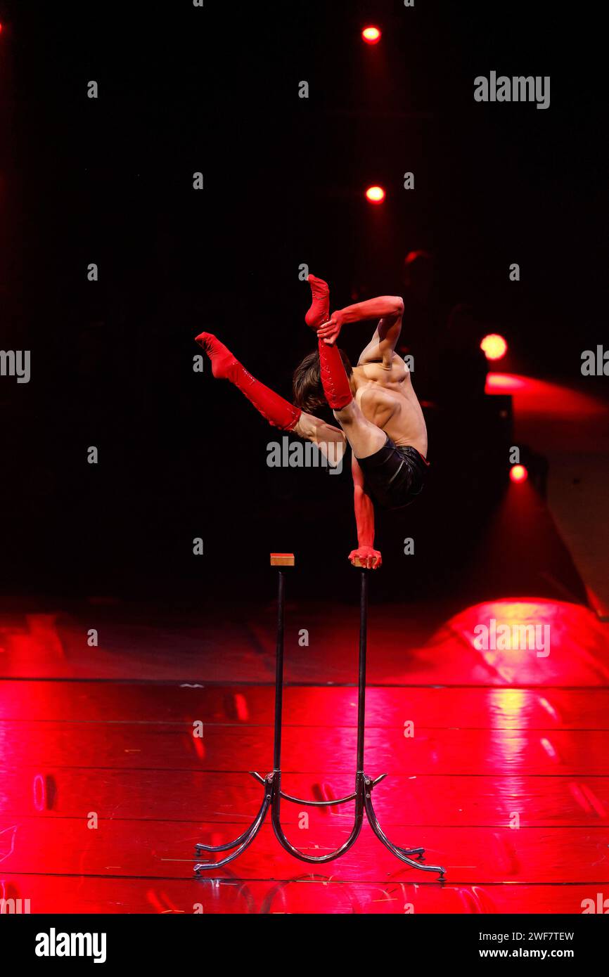 Anton Manaharov, handstand, Ukraine, competing during the 43rd ...