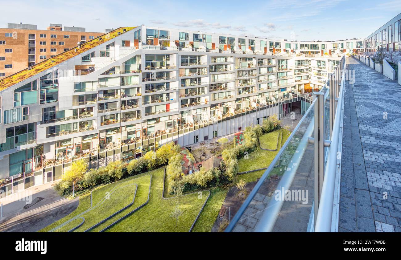 Copenhagen, Denmark - 8 House / Big House / 8Tallet housing by BIG ...