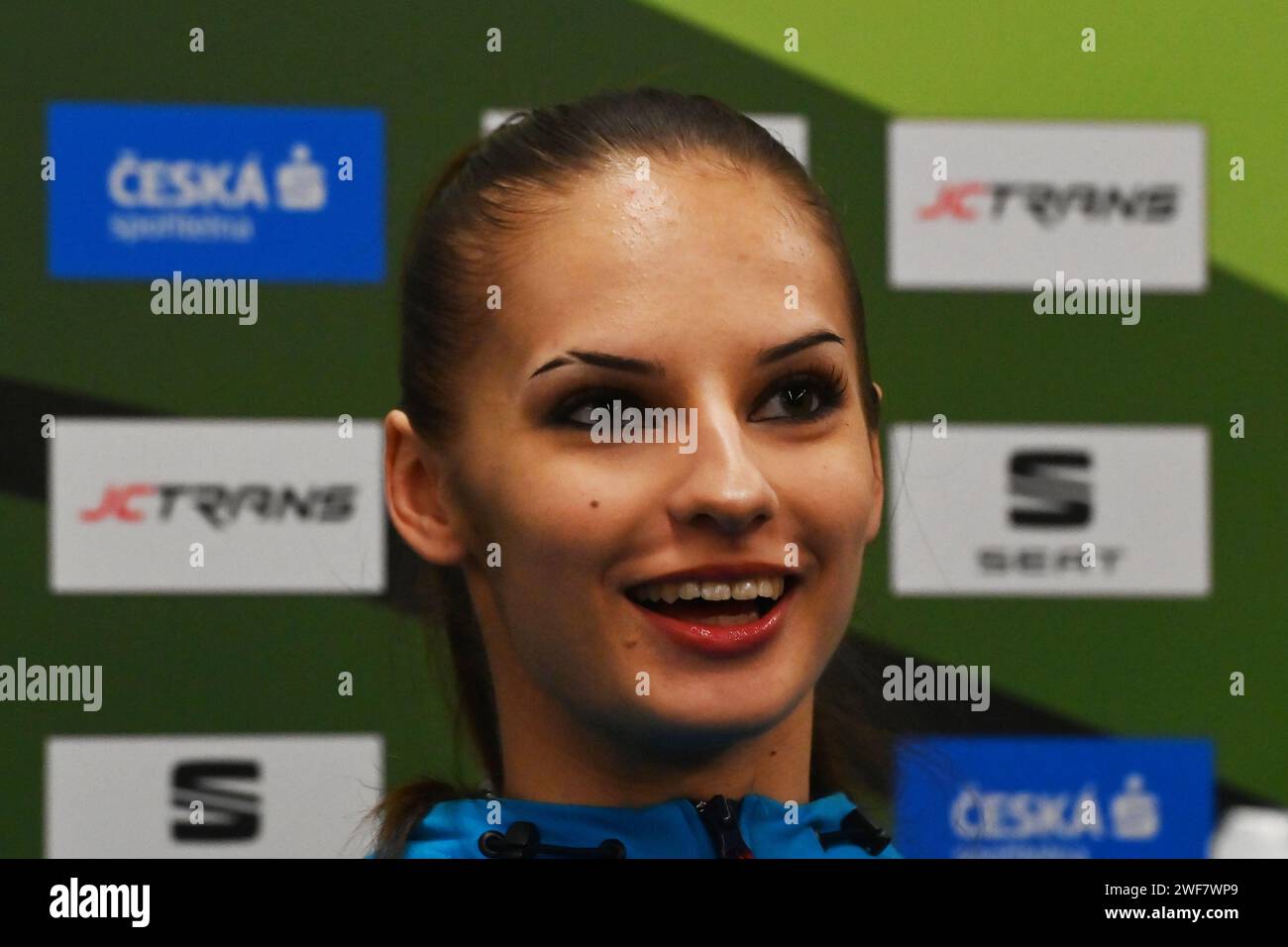 The co-holder of the Czech record in the 60 m sprint Karolina Manasova ...