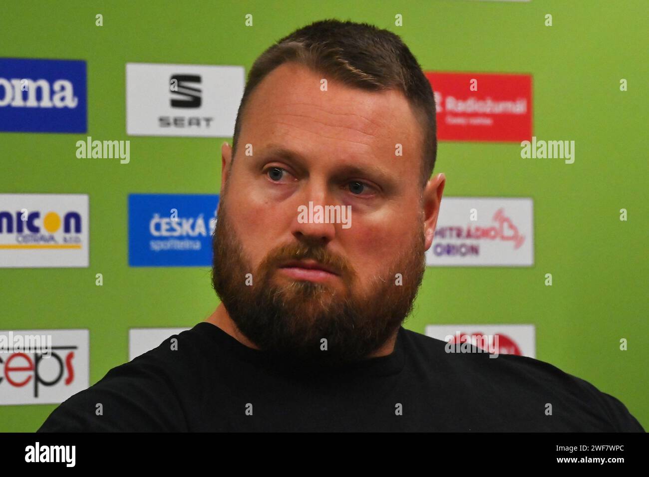 World indoor and outdoor champion in the shot put Tom Walsh attends a ...