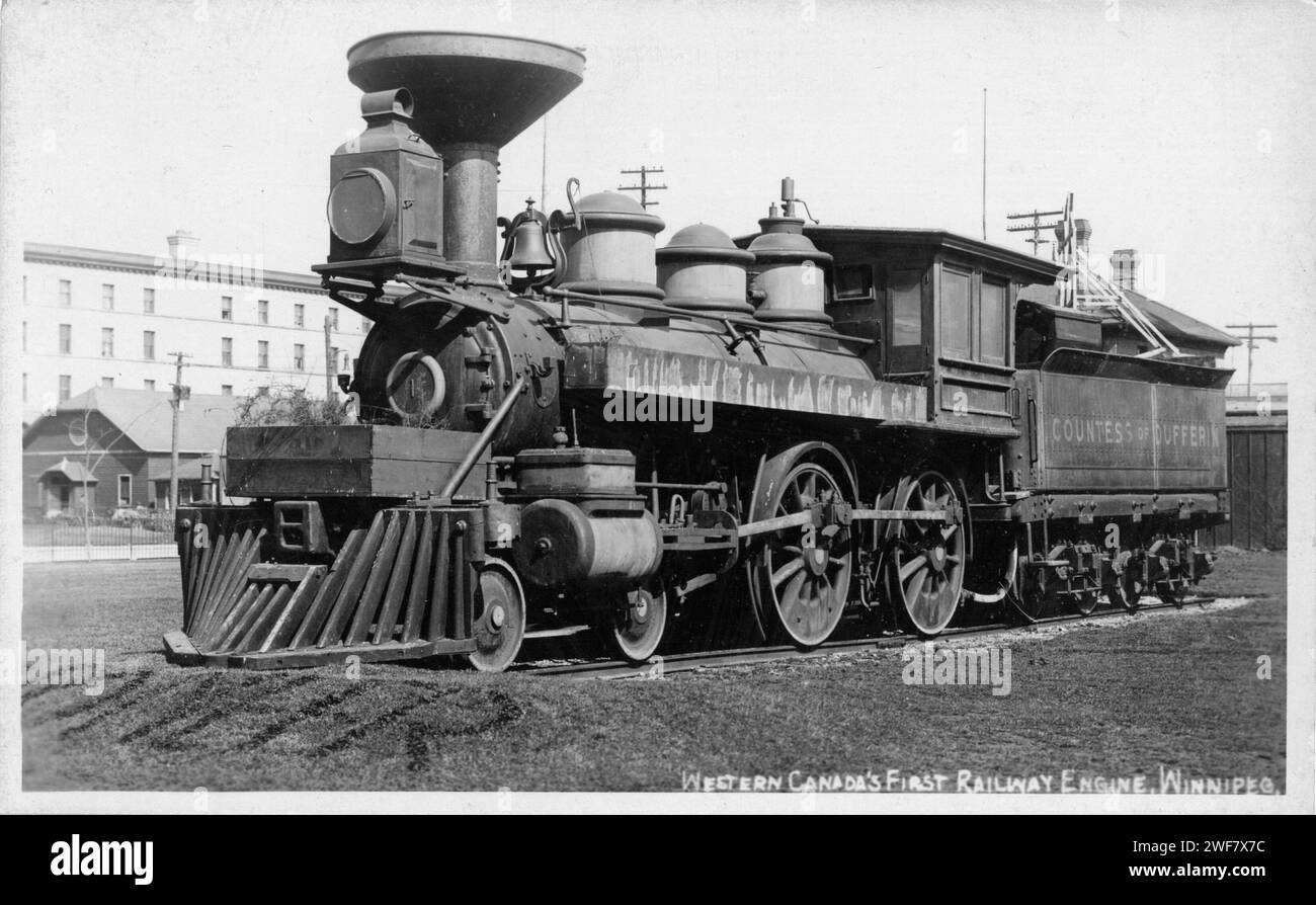 View of the Countess of Dufferin, Western Canada's first steam ...