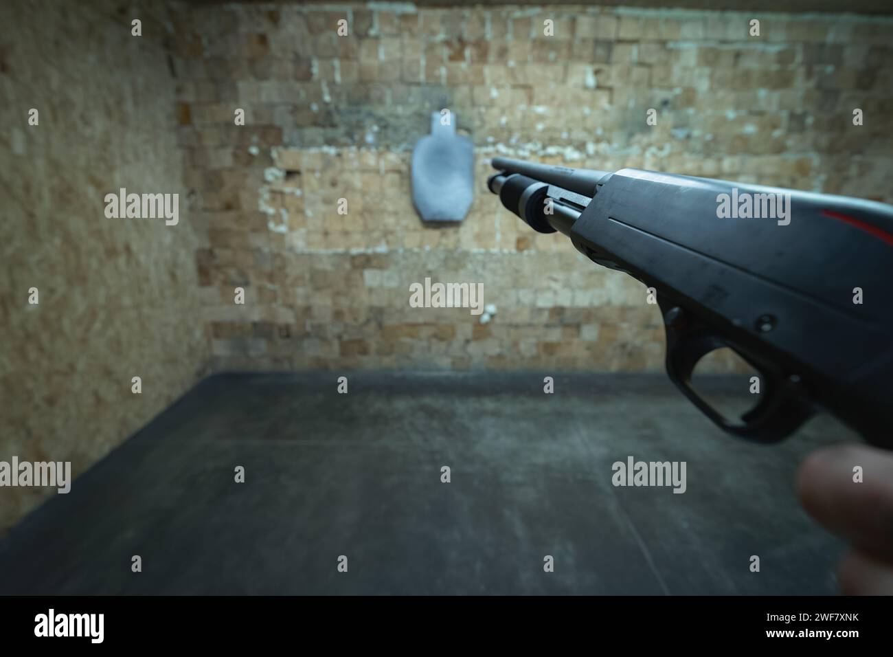 Pump action shotgun hi-res stock photography and images - Alamy