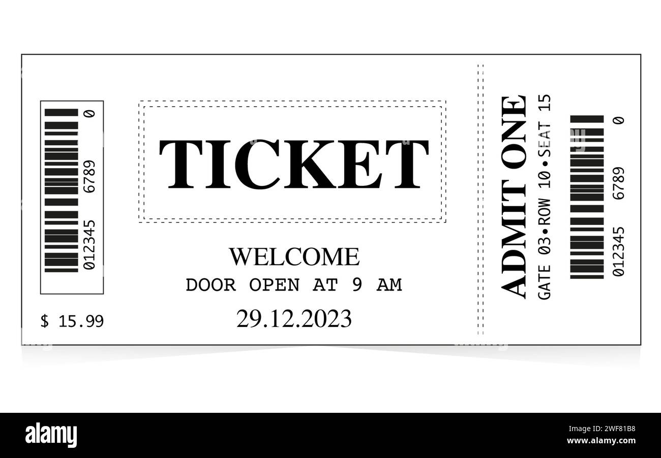 You are number one ticket concept for print or webvector hi-res stock ...