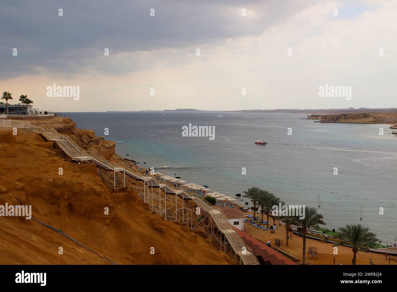 Sharm El Sheikh, Egypt. 28th Jan, 2024. Mountain view of Sharm el-Maya ...
