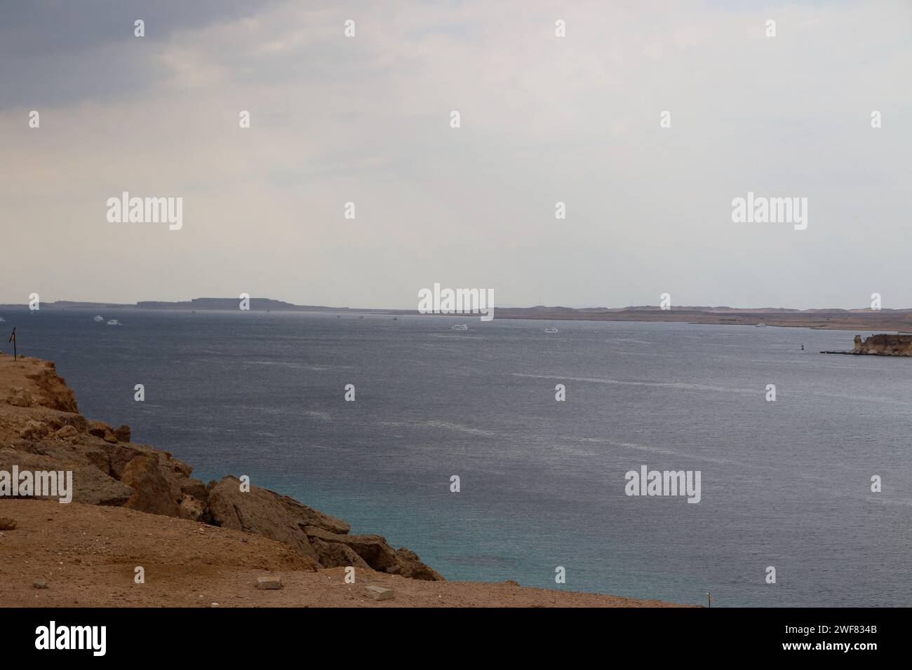 Sharm El Sheikh, Egypt. 28th Jan, 2024. Mountain view of Sharm el-Maya ...