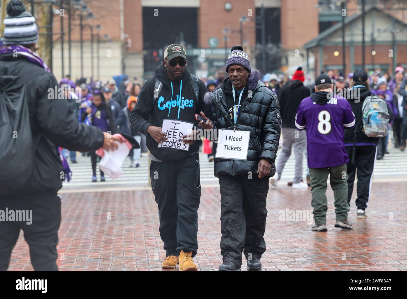 Baltimore, USA. 28th Jan, 2024. January 28, 2024, Baltimore, Maryland ...