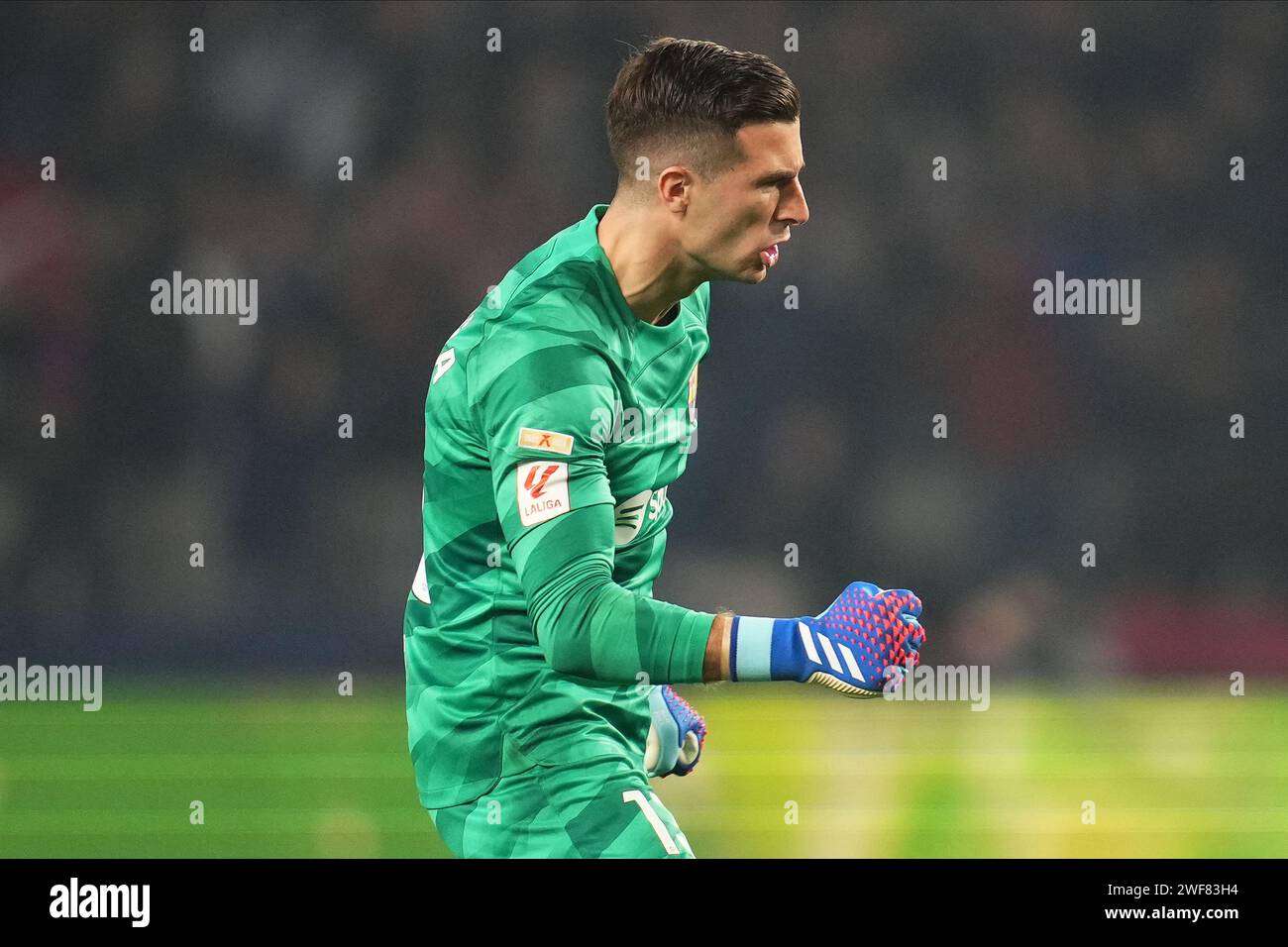 Inaki Pena of FC Barcelona during the La Liga EA Sports match between ...