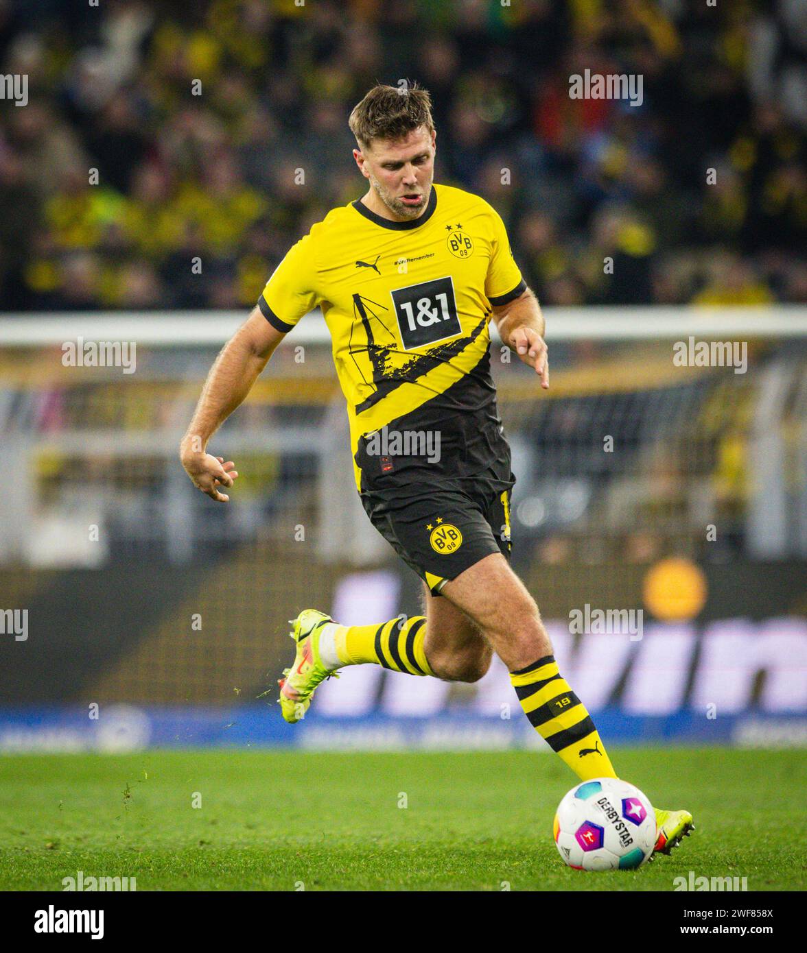 Dortmund, Germany. 28th Jan 2024. Niclas Füllkrug (BVB) Borussia ...