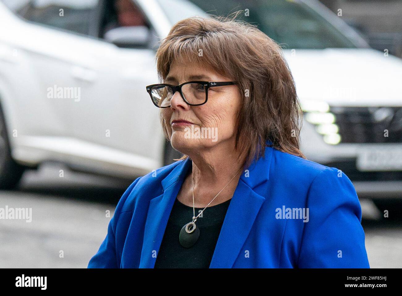 Former Cabinet Secretary for Health and Sport Jeane Freeman arrives at ...