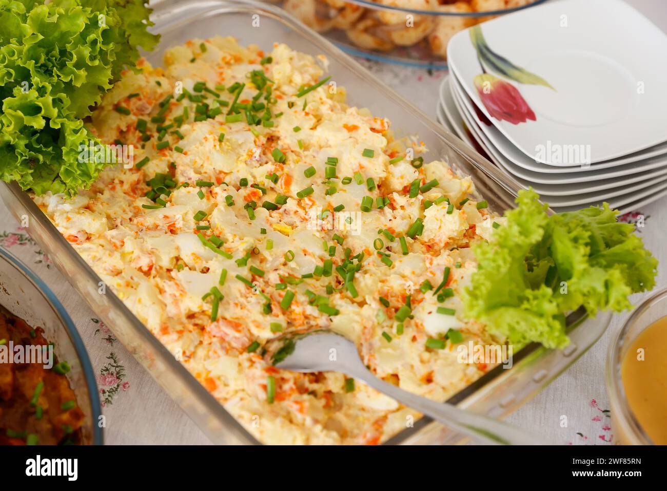 mayonnaise, dish of sauce based on oil and egg, in the form of an ...