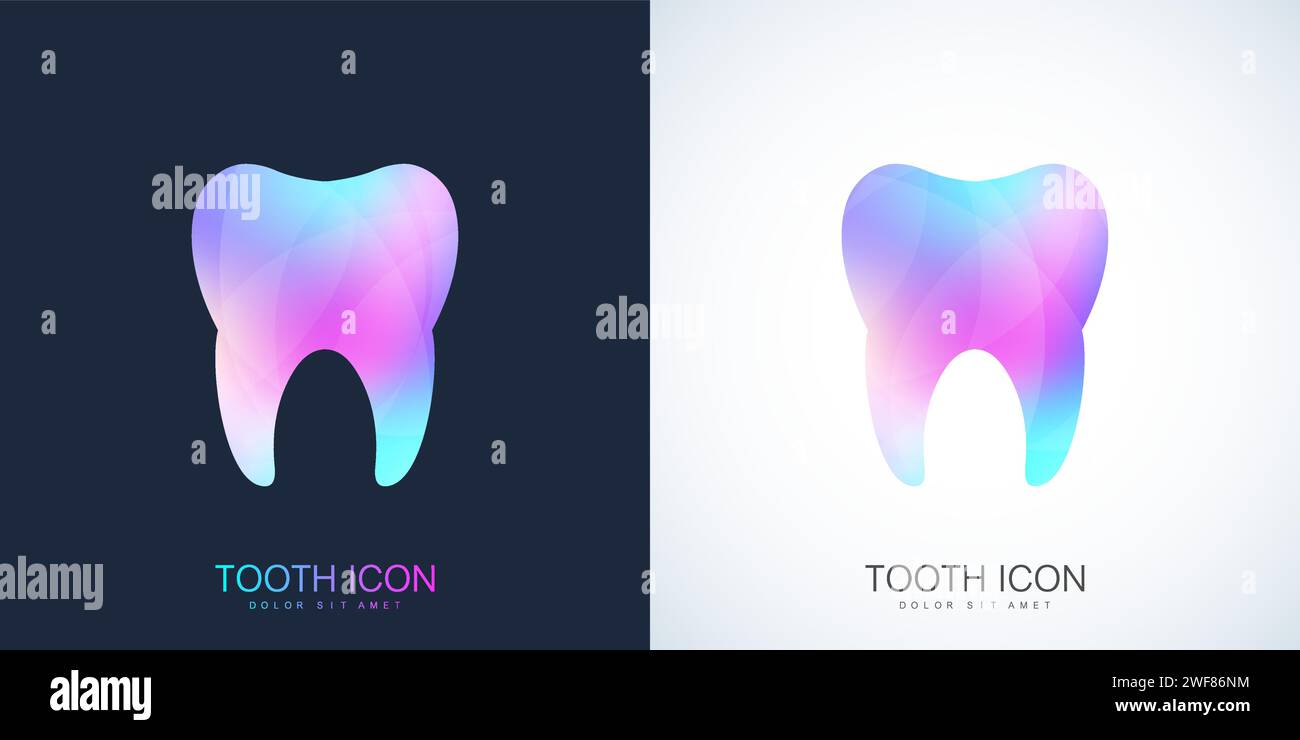 Tooth Vector logo Template. Medical Design Tooth Logo. Dentist Office Icon. Oral Care Dental and ...