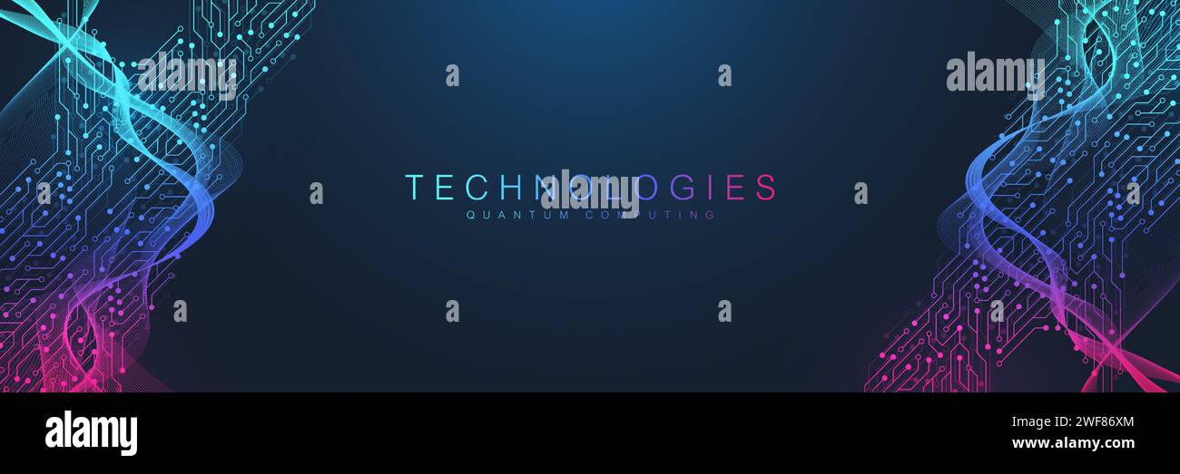 Quantum Computing Idea Design Element Concept Deep Learning Artificial Intelligence Generative