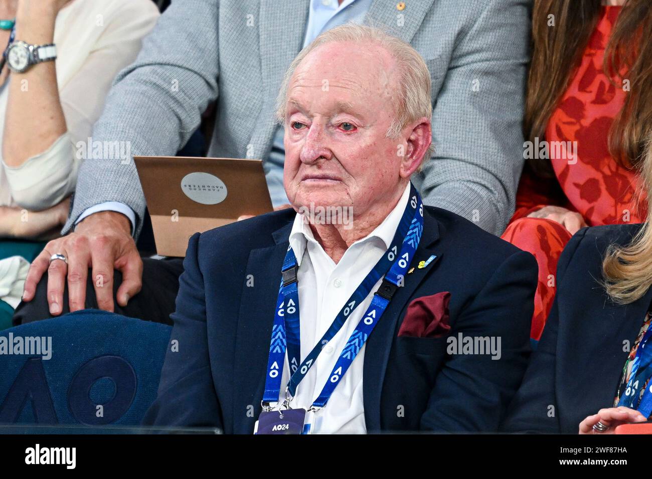 Paris, France. 28th Jan, 2024. Australian former tennis player Rodney ...
