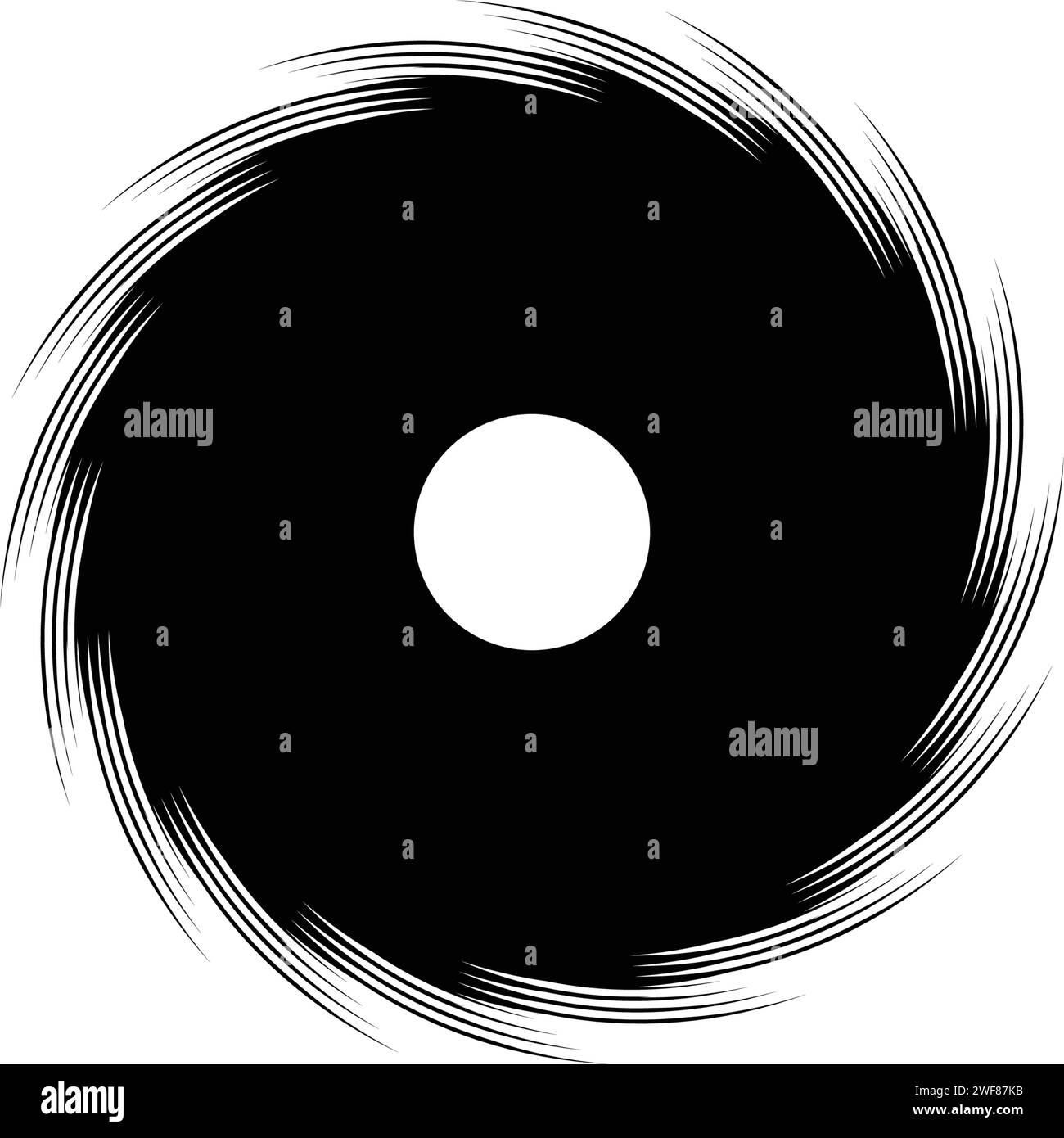 Circular saw icon black Stock Vector Images - Alamy