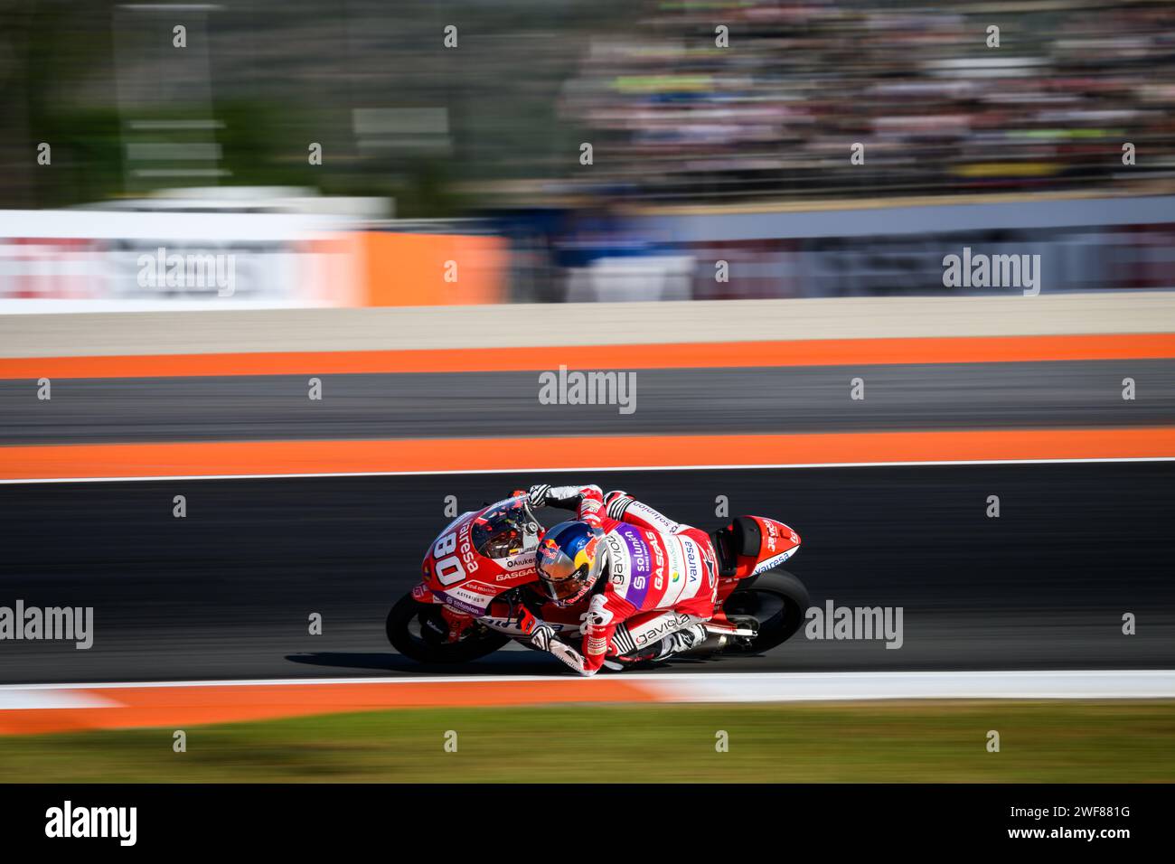 Colombian Moto3 rider David Alonso of GasGas Aspar team at the Motul ...