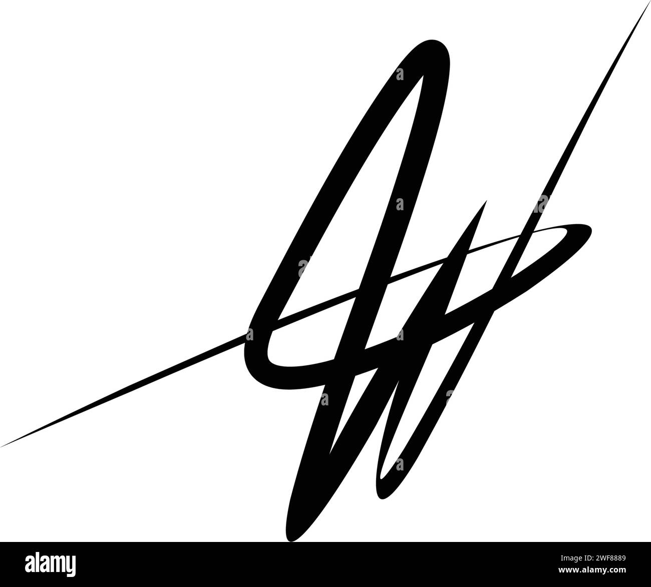 W logo Black and White Stock Photos & Images - Alamy