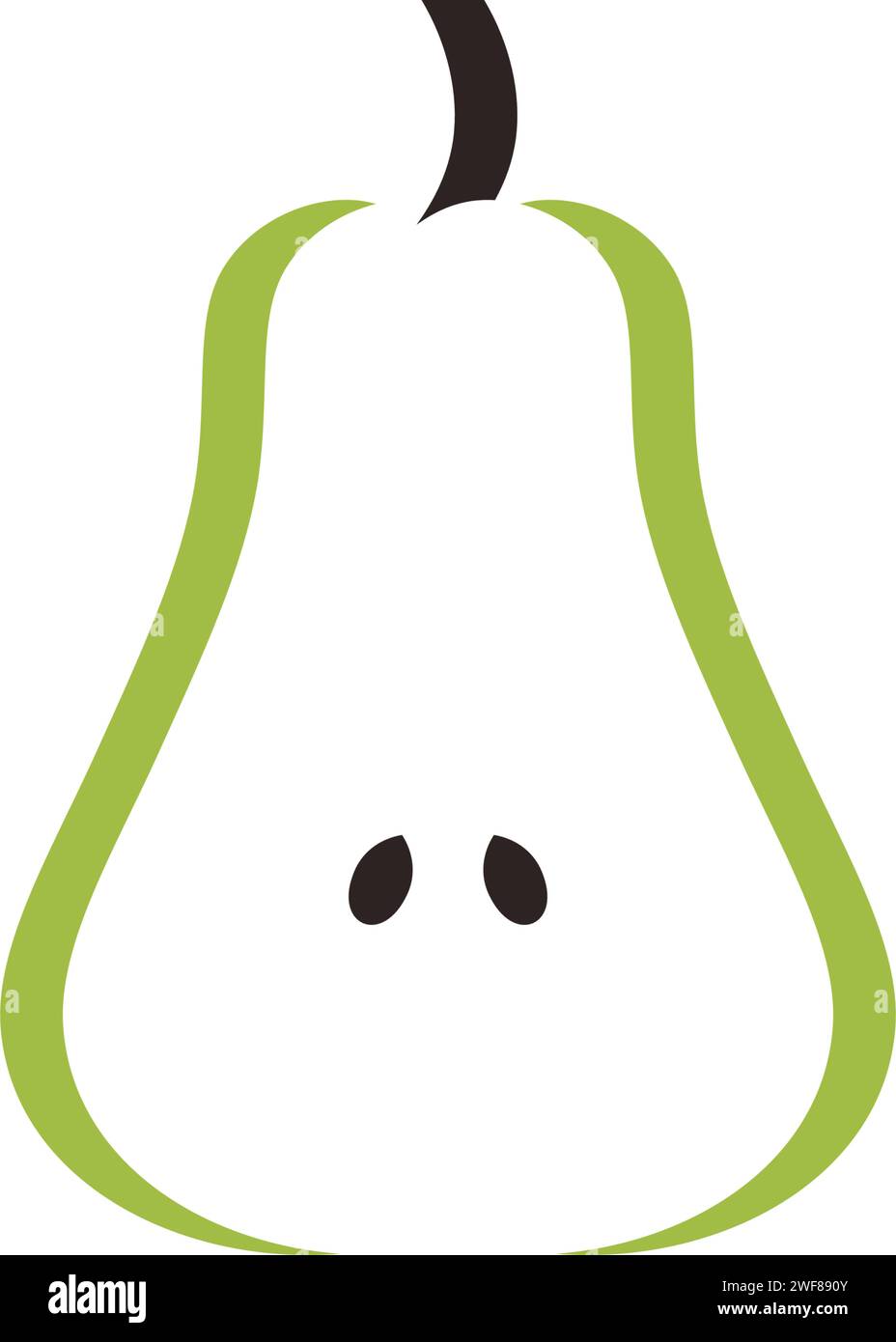 Cutted pear hi-res stock photography and images - Alamy