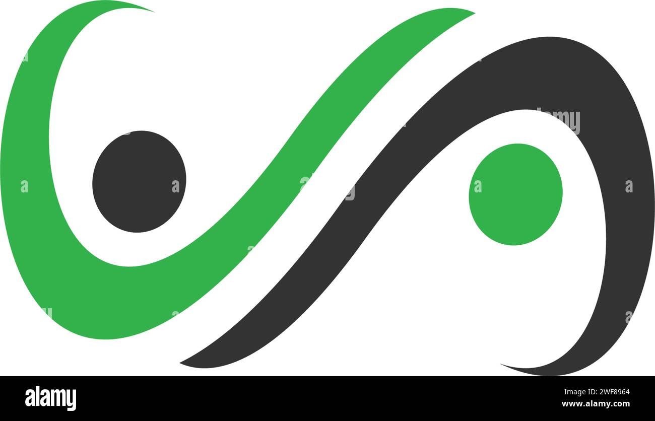 infinity people symbol logo vector design Stock Vector Image & Art - Alamy