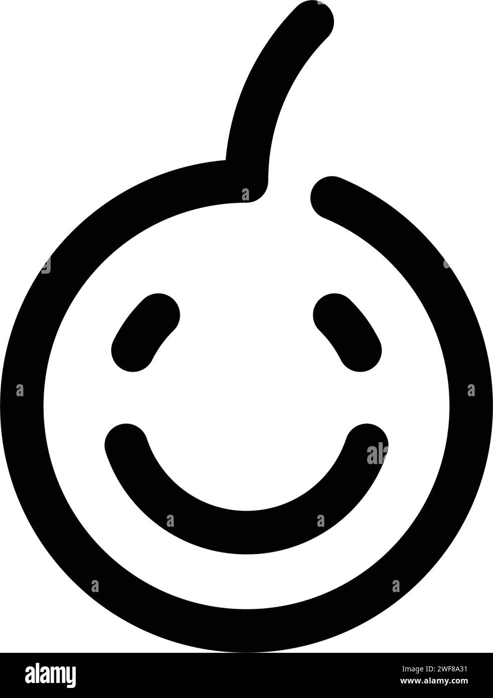 line baby icon logo vactor symbol Stock Vector Image & Art - Alamy