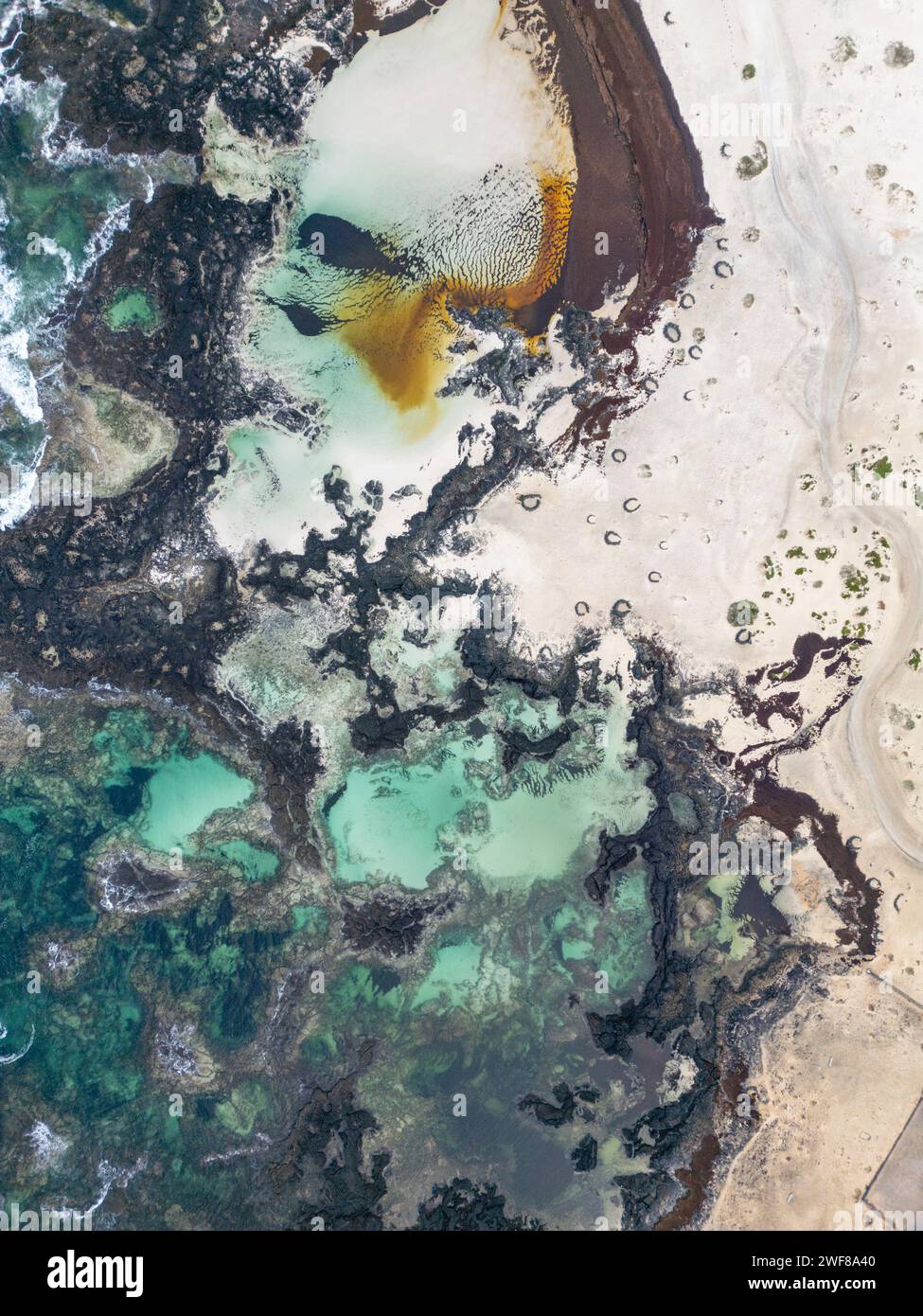 Aerial north shore fuerteventura hi-res stock photography and images ...