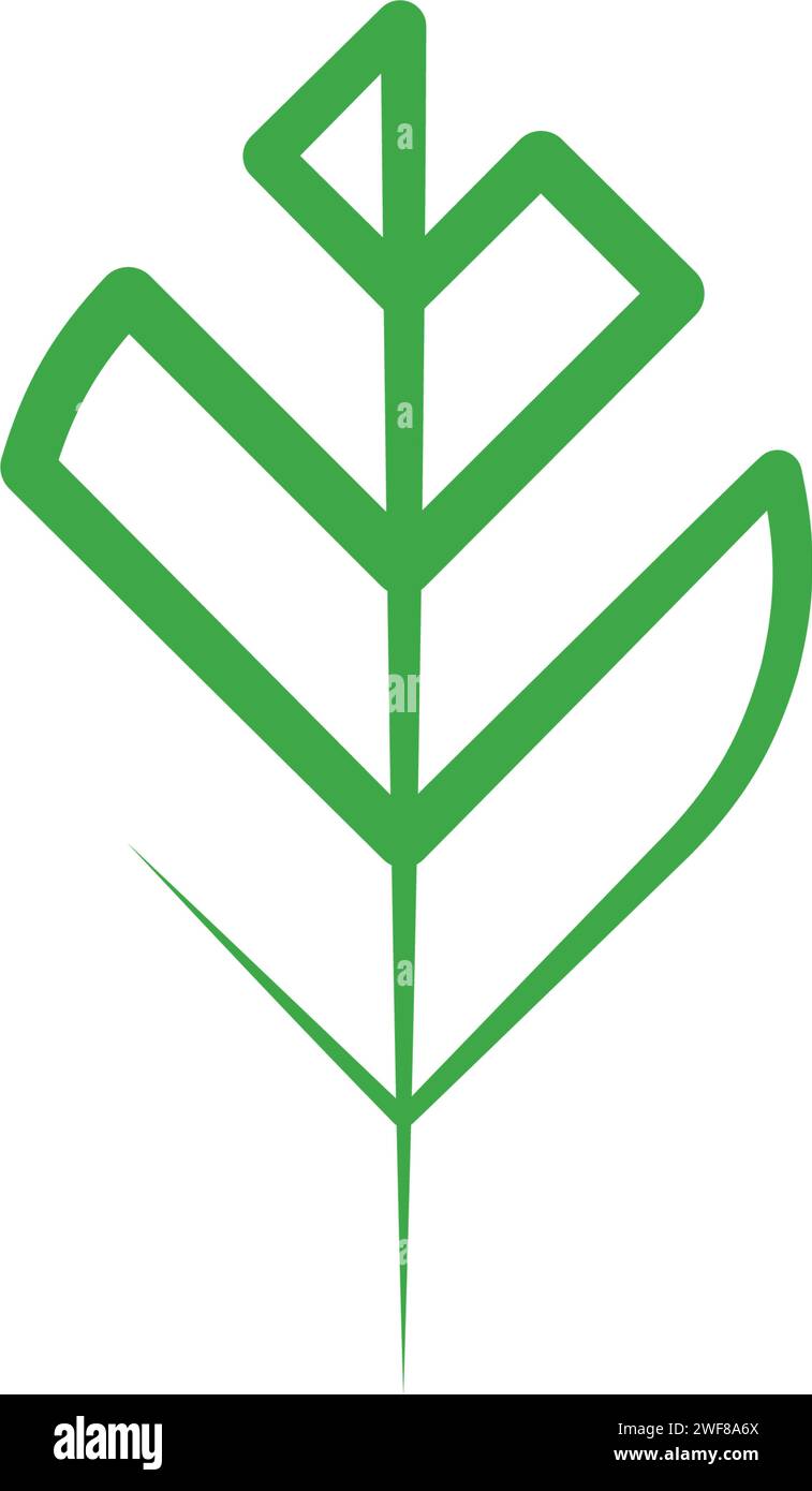 Logo green eco Stock Vector Images - Alamy