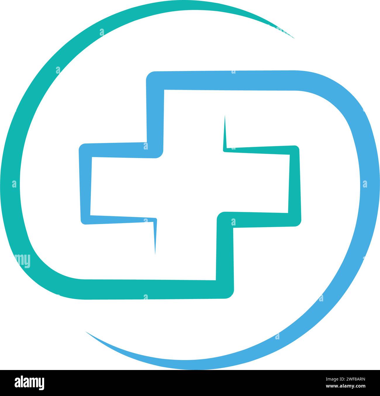 Circle logo icon hi-res stock photography and images - Alamy